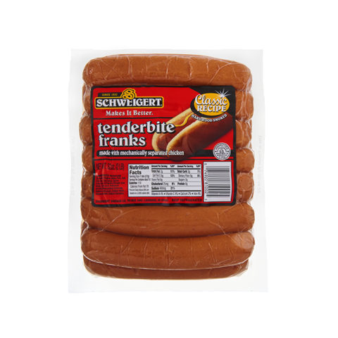 Beef Hot Dogs, Tenderbite Franks & More From Schweigert Meats